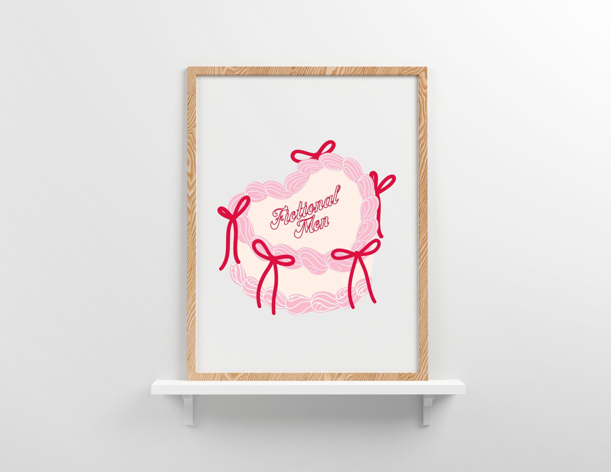 Fictional Men Wall Art Bookish Wall Art Reader Poster Library Aesthetic ...