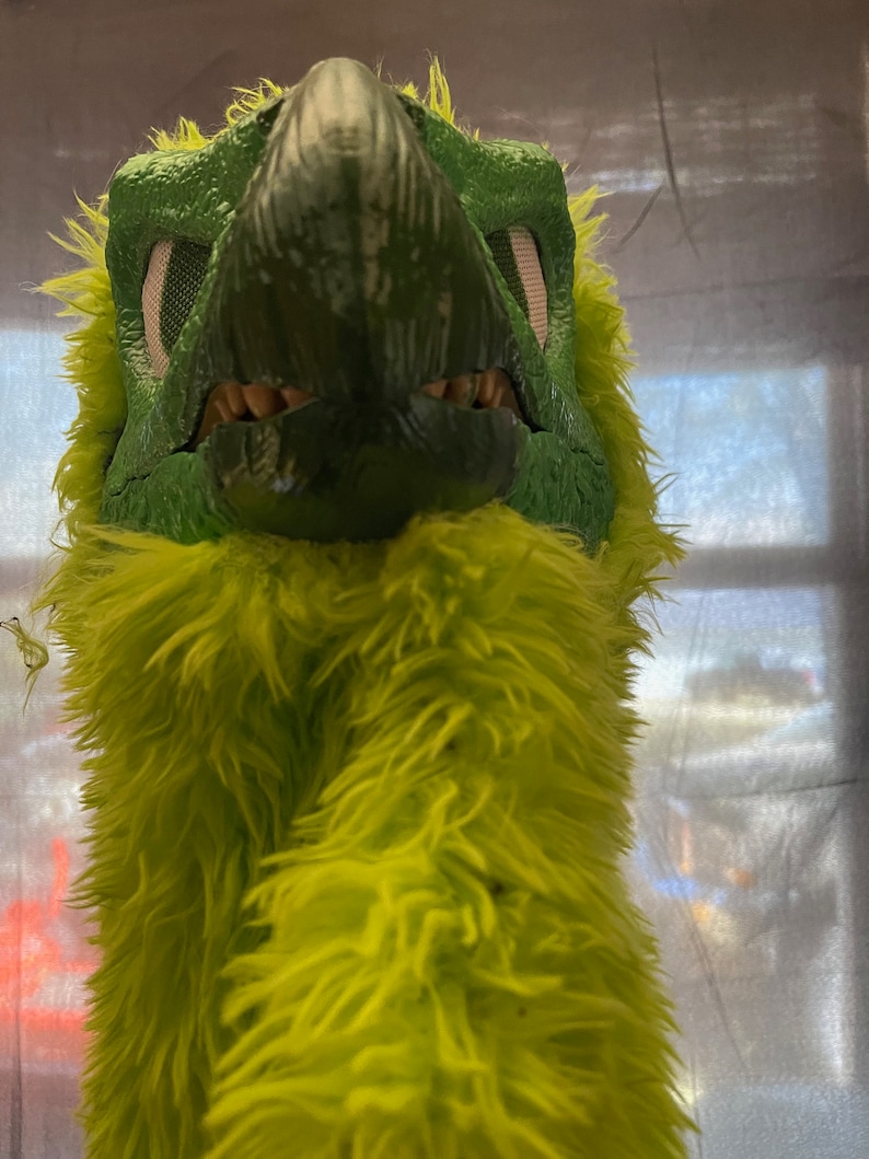 Grinch Dino Mask - Etsy