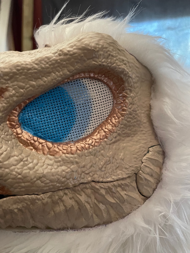 Yeti Dino Mask - Etsy