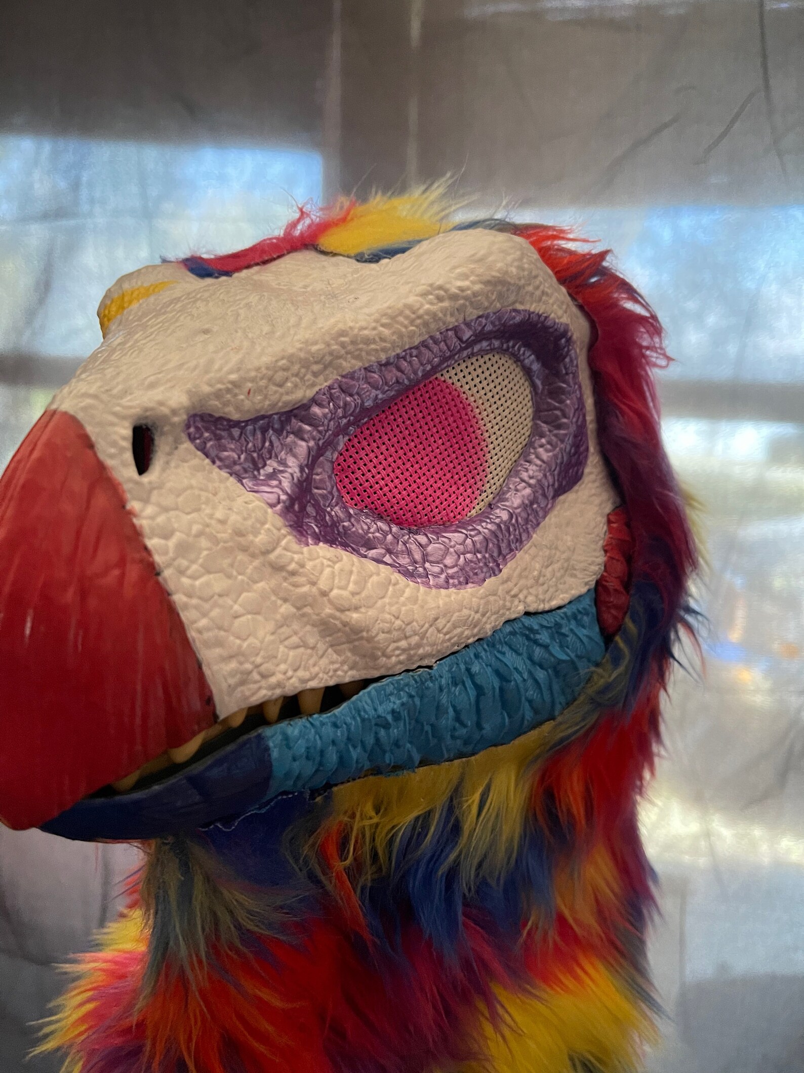 Clowning Around Dino Mask - Etsy