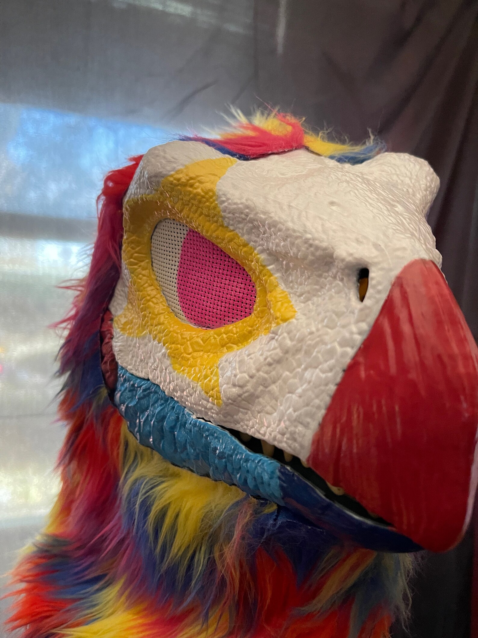 Clowning Around Dino Mask - Etsy