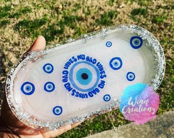 Evil Eye Tray - Etsy