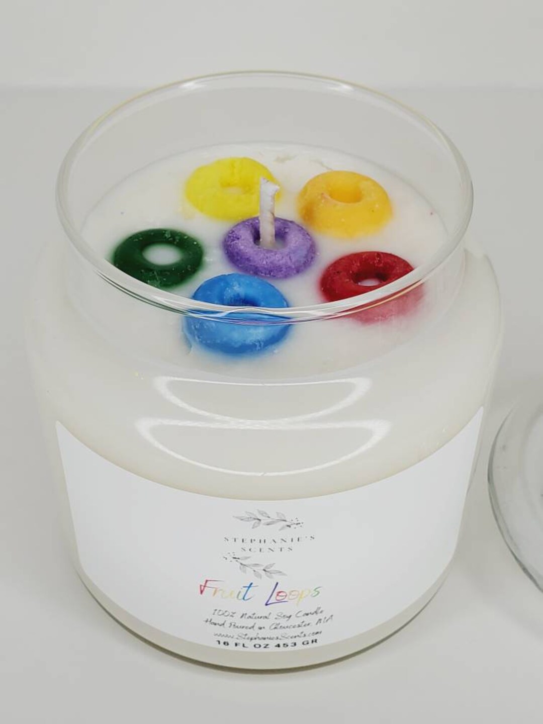 Fruit Loops Scented Soy Candle: Nostalgic Cereal Scent - Etsy