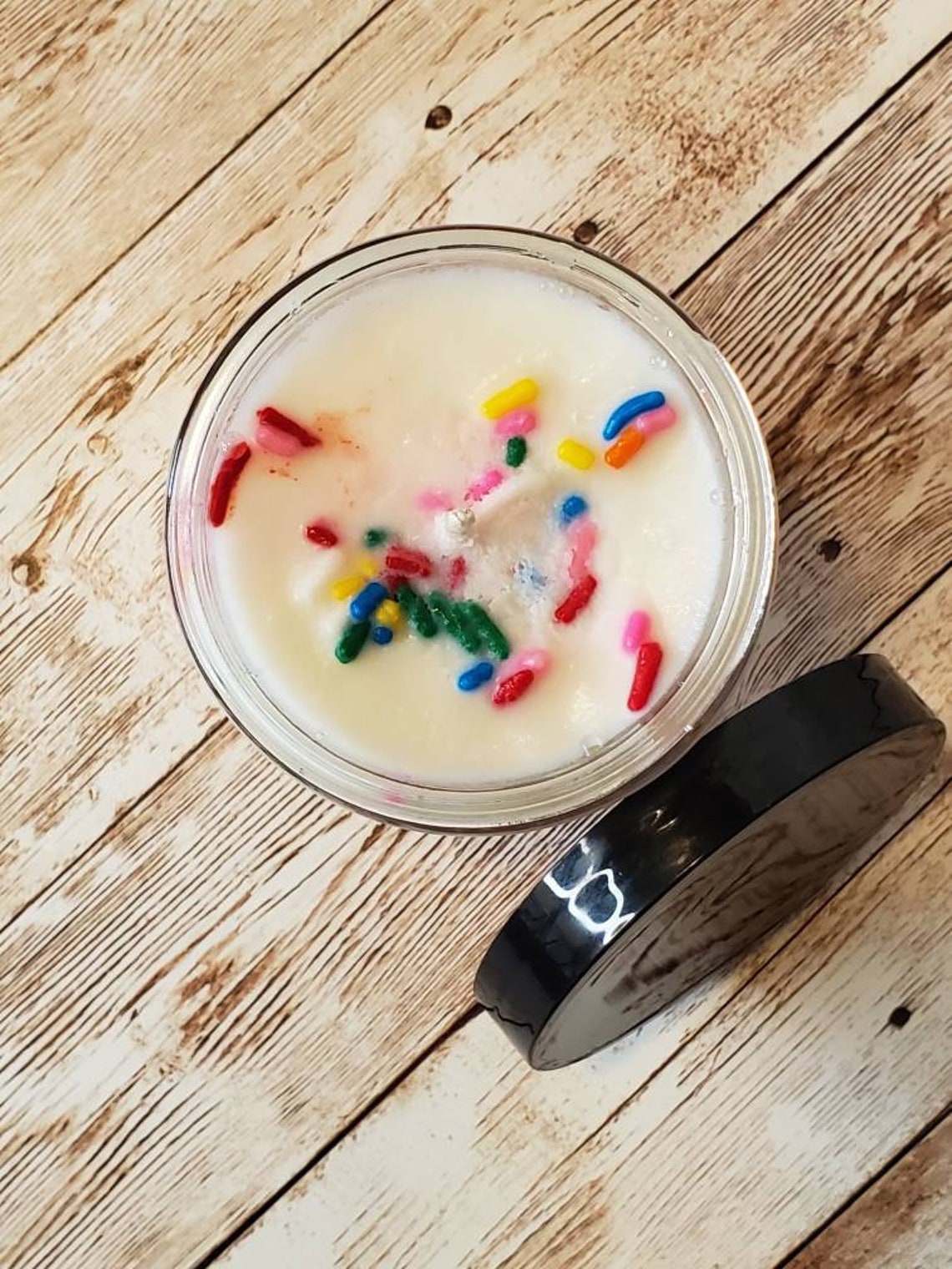 Funfetti Cake Soy Candle Scented Candles Scented Soy Candle | Etsy