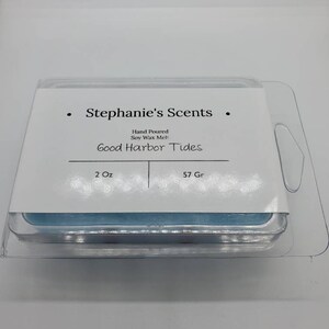 Good Harbor Tides Soy Candle, Scented Candles, Beach Candles, Ocean ...
