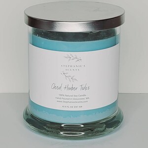 Good Harbor Tides Soy Candle, Scented Candles, Beach Candles, Ocean ...