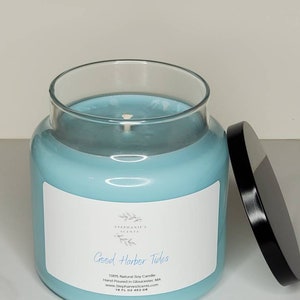 Good Harbor Tides Soy Candle, Scented Candles, Beach Candles, Ocean ...