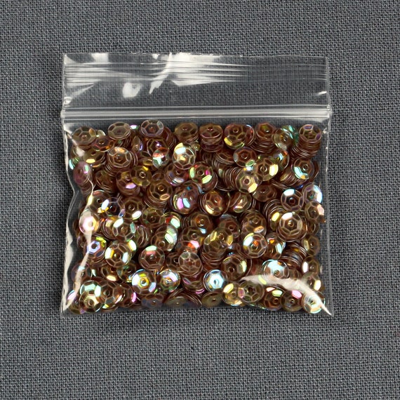 Translucent Brown/mauve Crafting Sequins 5mm - Etsy
