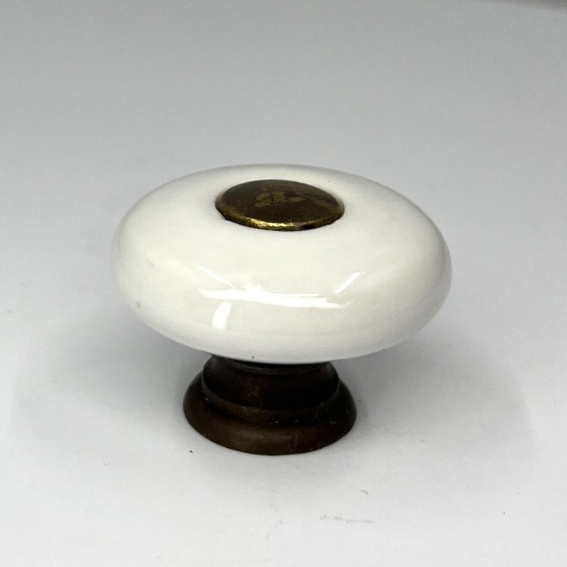 White Knobs - Etsy