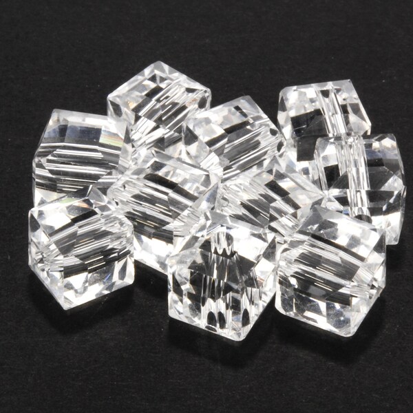 Square Glass Beads - Etsy