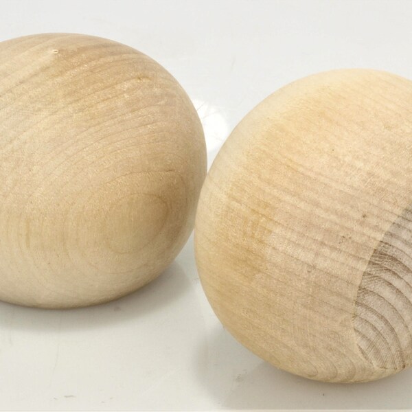 Wood Balls - Etsy
