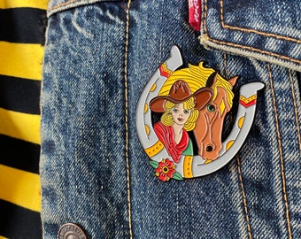 Cowgirl Pin (with Photos) | Etsy