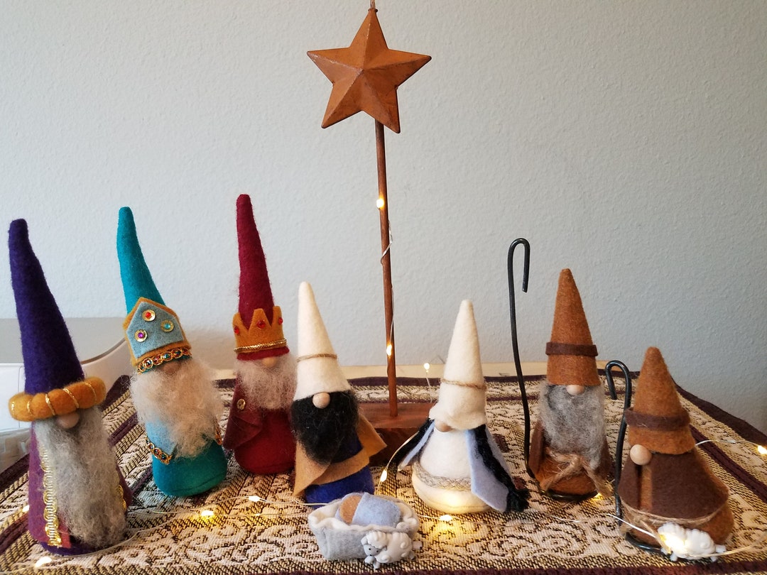 Christmas Nativity - Gnome Nativity - Holiday Fun - Jesus is the Reason ...