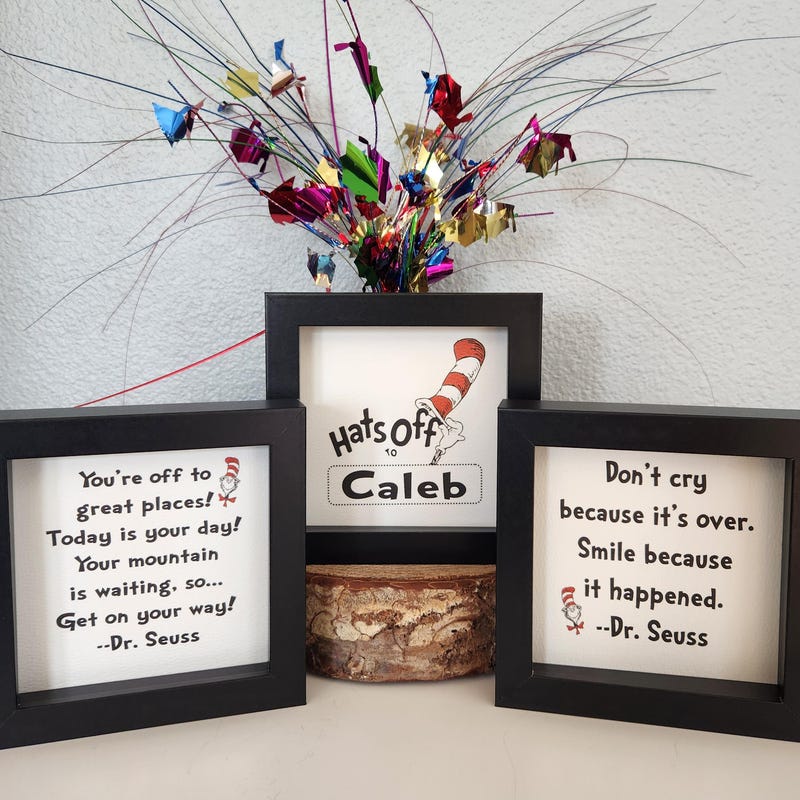 Dr Seuss Graduation - Etsy