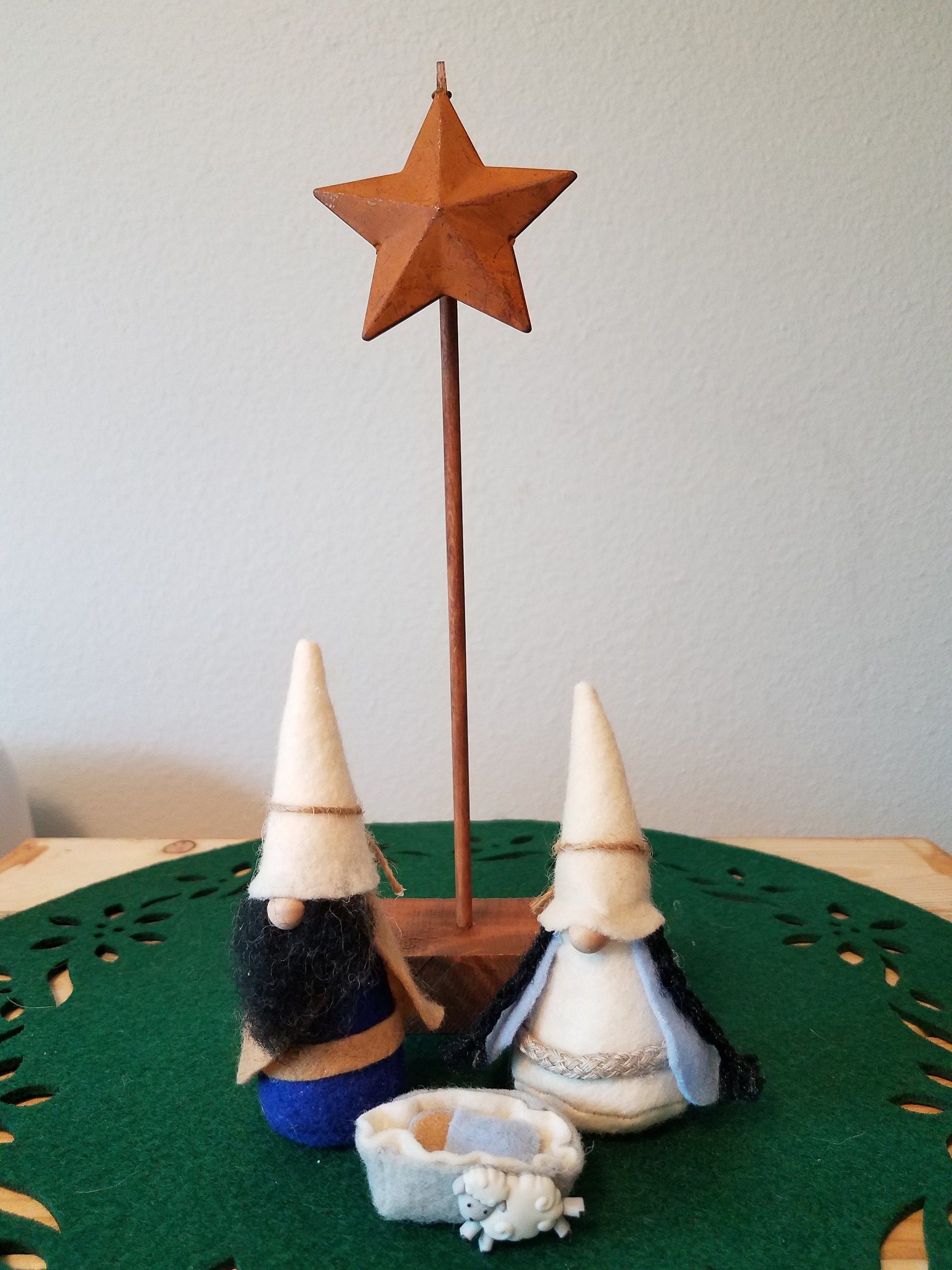 Christmas Nativity - Gnome Nativity - Holiday Fun - Jesus is the Reason ...