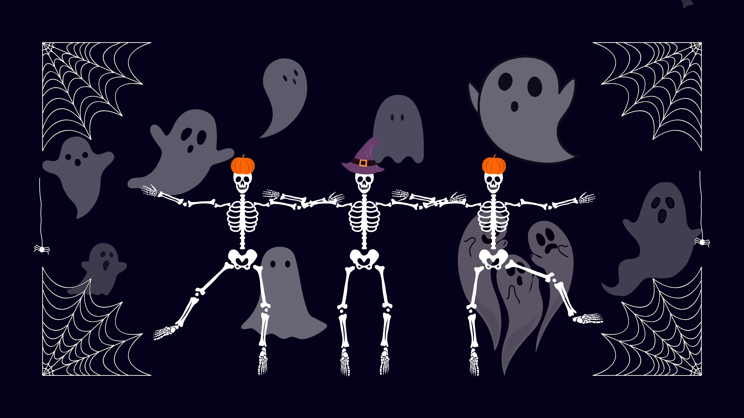 Spooky Dance Party - Wallpaper - Etsy