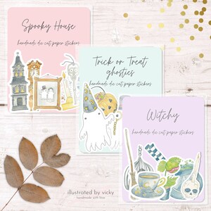 Spooky Sticker Pack Bundle - Etsy