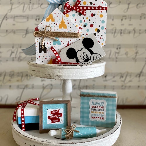 Disney Inspired Tiered Tray Decor - Etsy