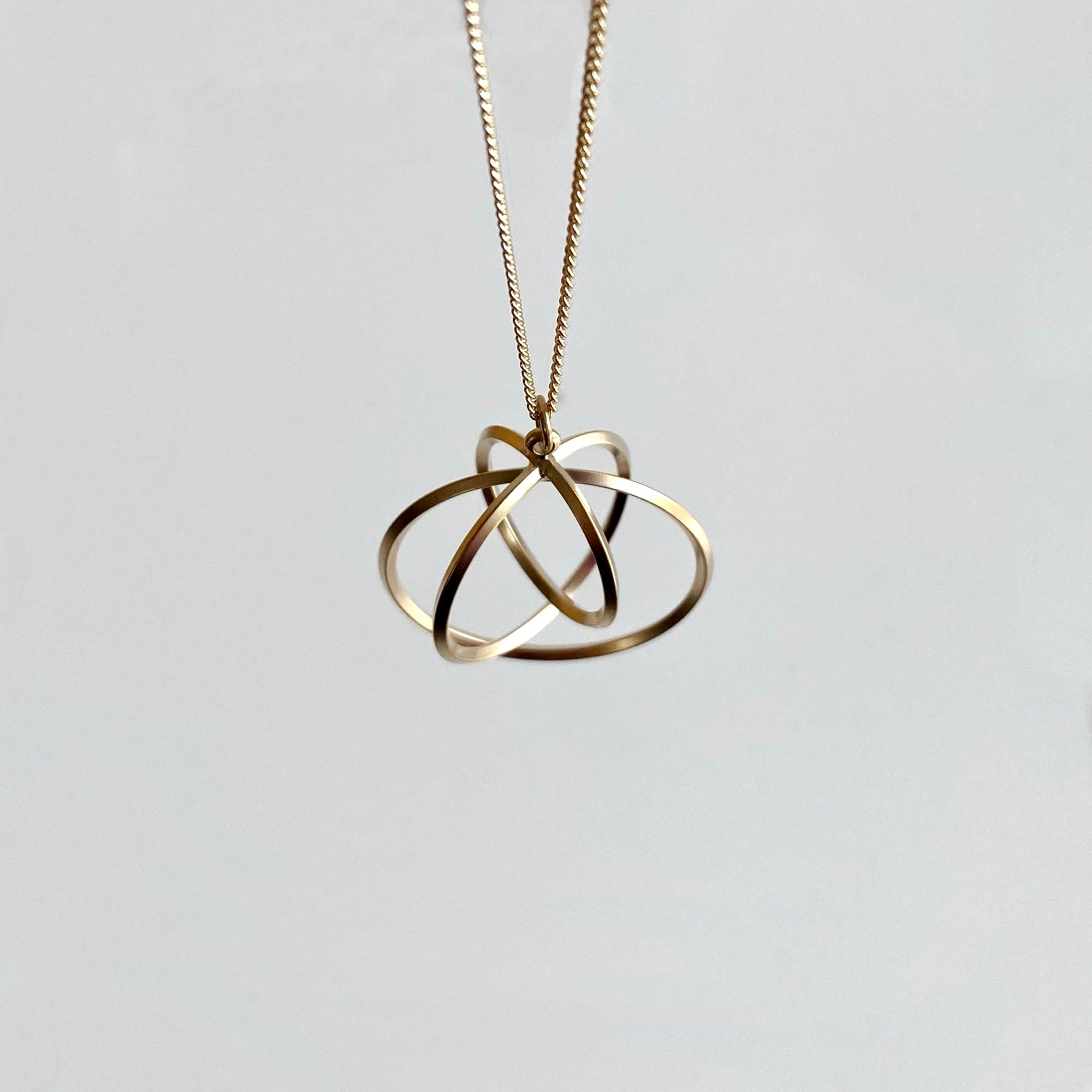 Lange Kette mit Ring Anhänger - Etsy.de