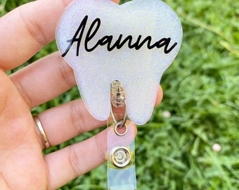 Tooth Name Tag - Etsy