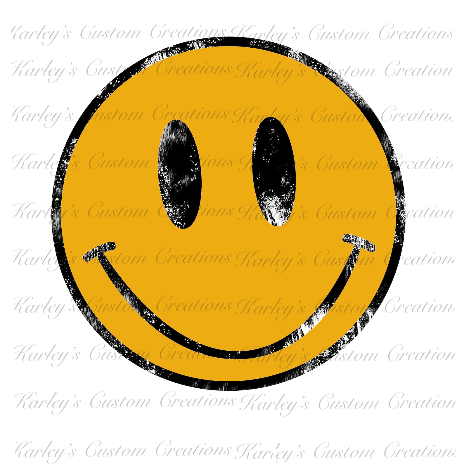 Distressed Smiley Png Smiley Face Png Smiley Face Distressed - Etsy