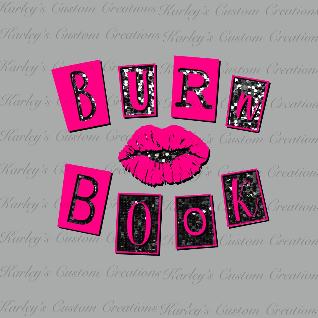 Burn Book Glitter - Etsy