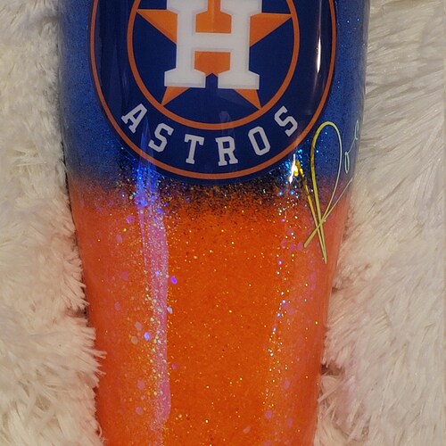 Houston Astros Tumbler Yeti Cup Stainless Steel Tumbler - Etsy