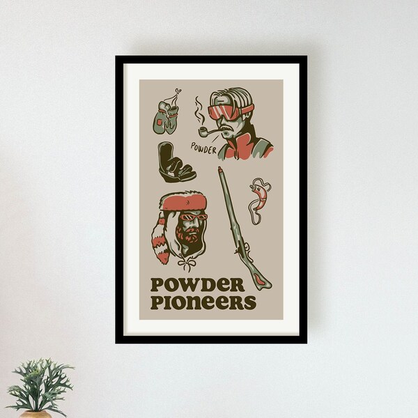Powder Poster - Etsy
