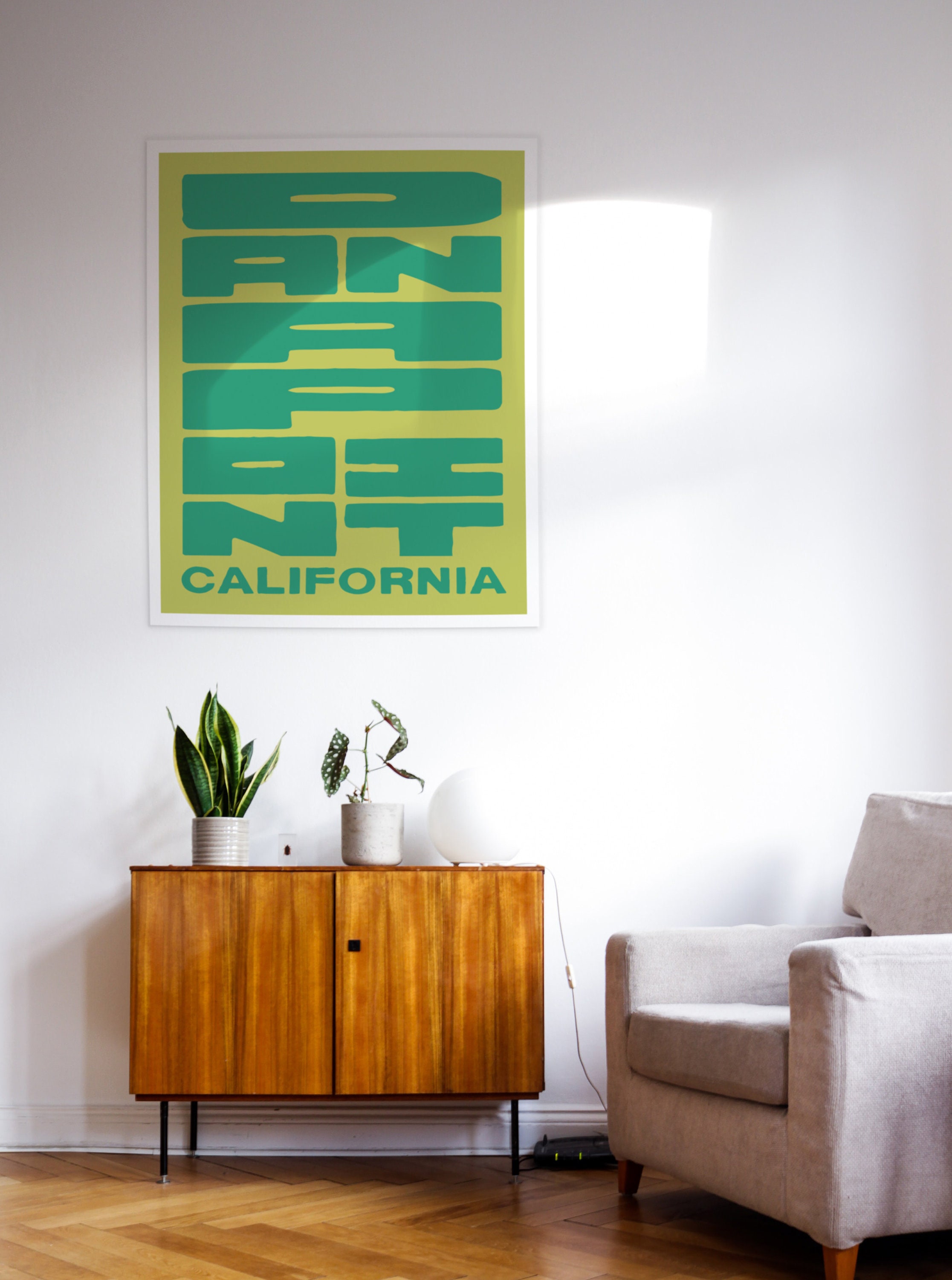Dana Point Retro California Poster Surf Spot Orange County - Etsy