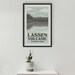 Lassen Volcanic California Poster - National Park Print - Etsy