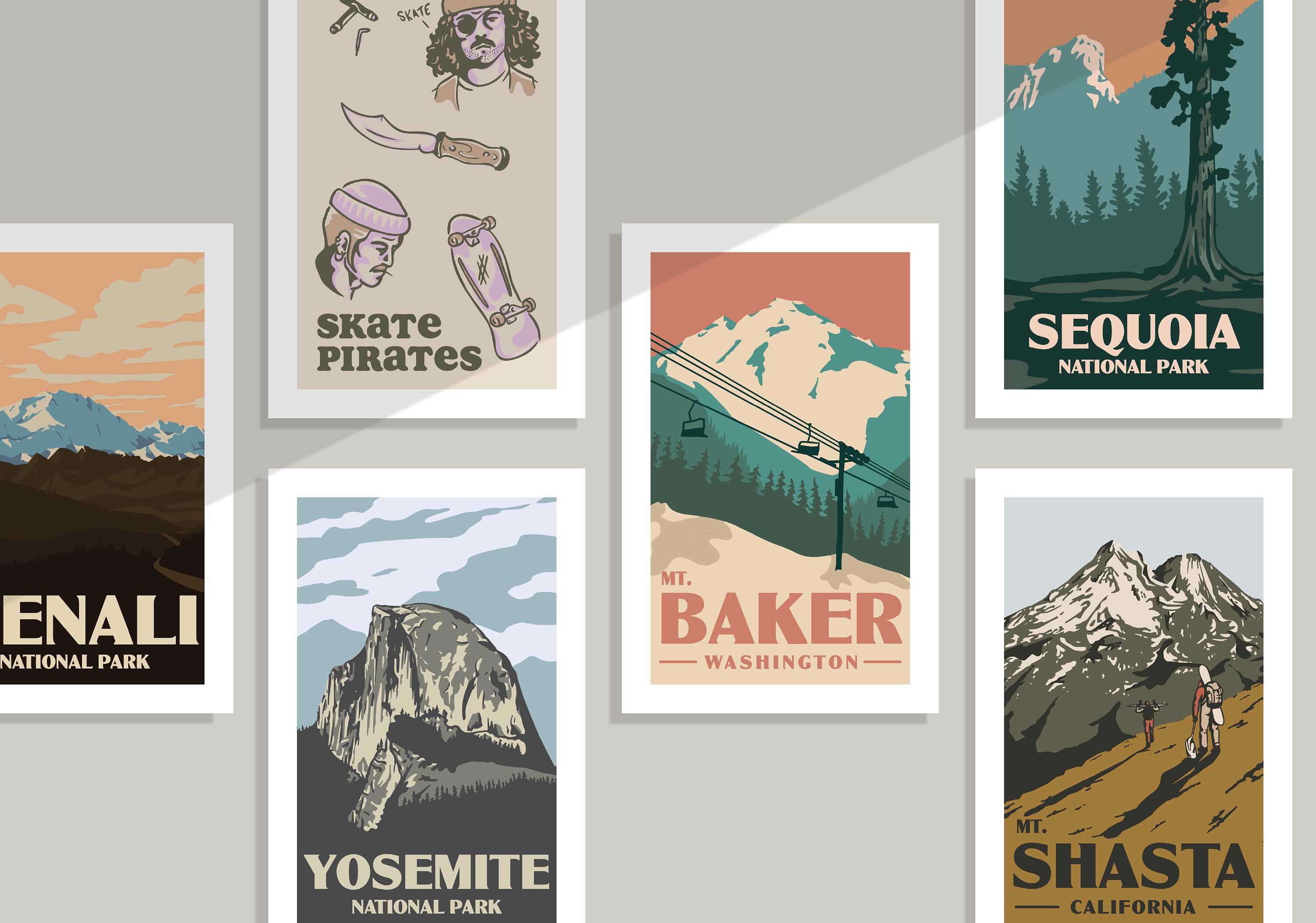 Yellowstone Wyoming Poster - National Park Old Faithful Print - Etsy