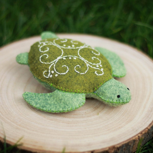 Felt Turtle - Etsy