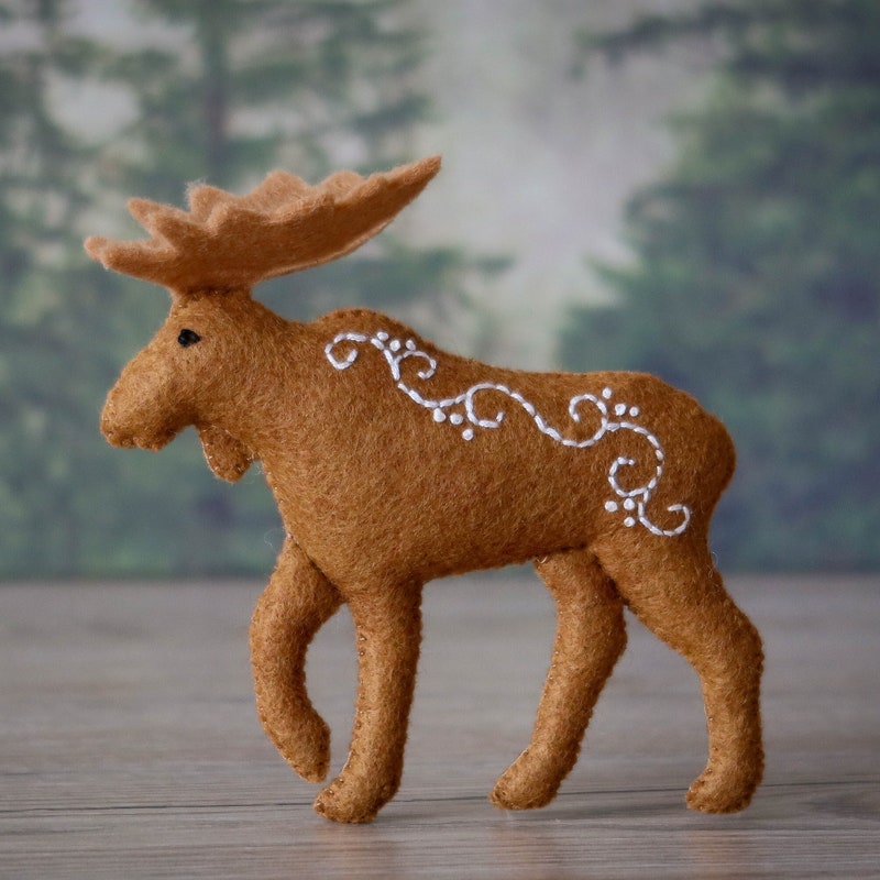 Felt Moose - Etsy