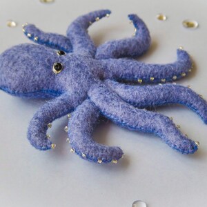 Felt Octopus, Sewing Pattern PDF SVG, Sea Creatures, Felt Animals ...
