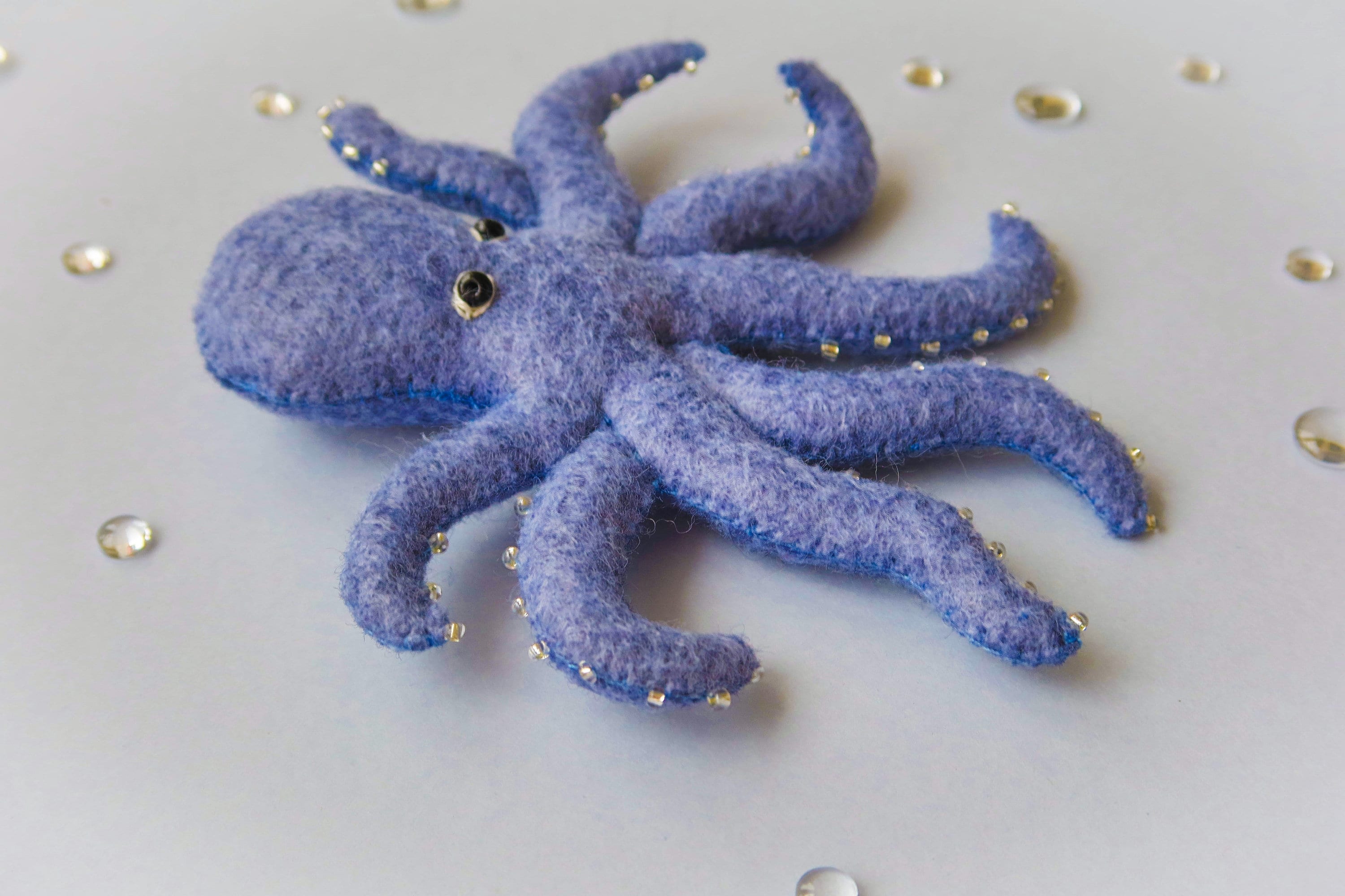 Felt Octopus Sewing Pattern PDF SVG Sea Creatures Felt - Etsy Canada