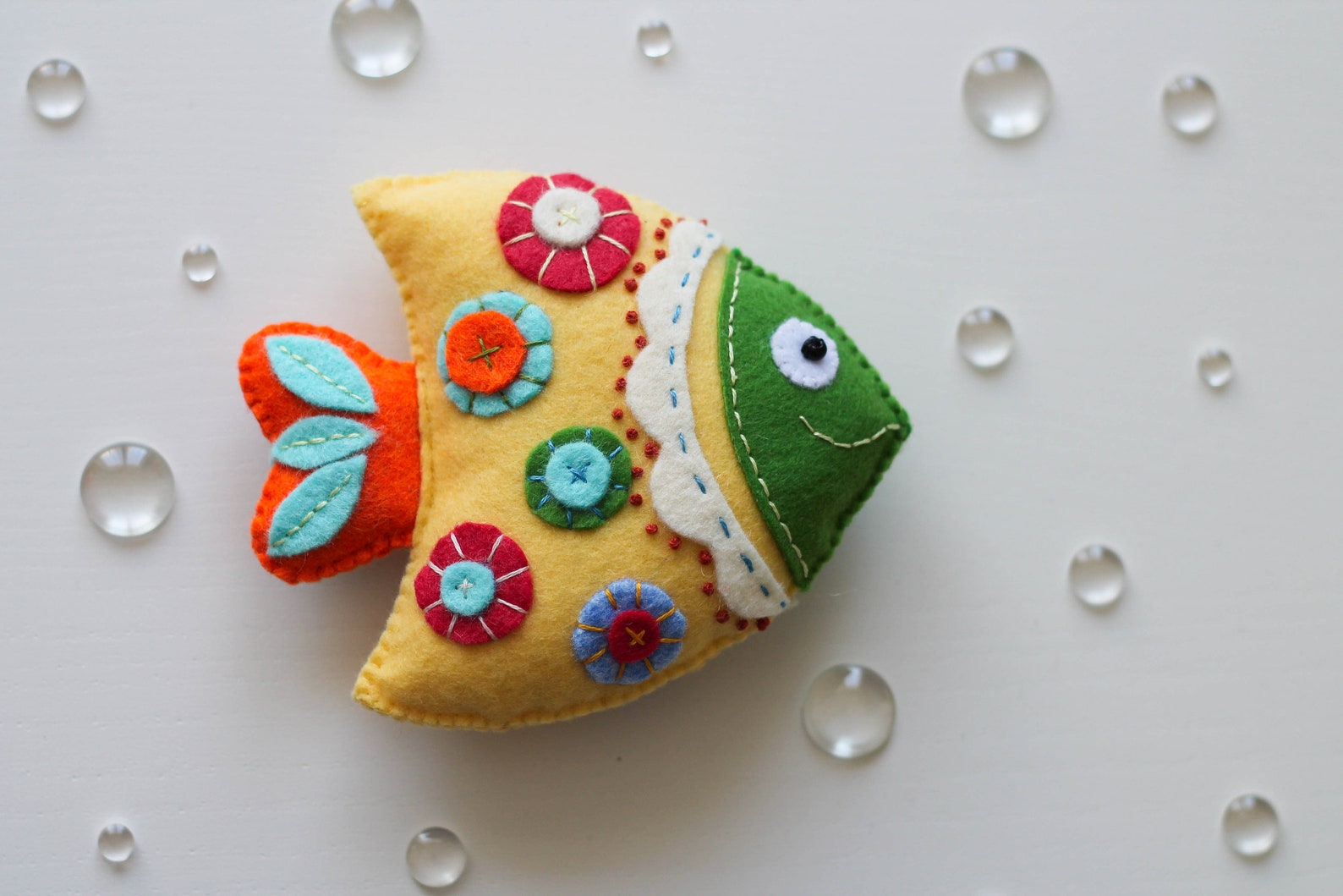Felt Fishes Sewing Pattern Felt Pattern PDF SVG Baby Mobile - Etsy