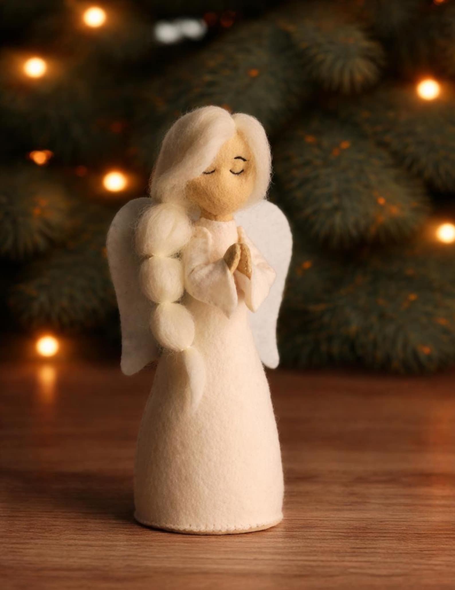Angel Sewing Pattern, Felt Pattern SVG PDF, Christmas Angel With Wings ...