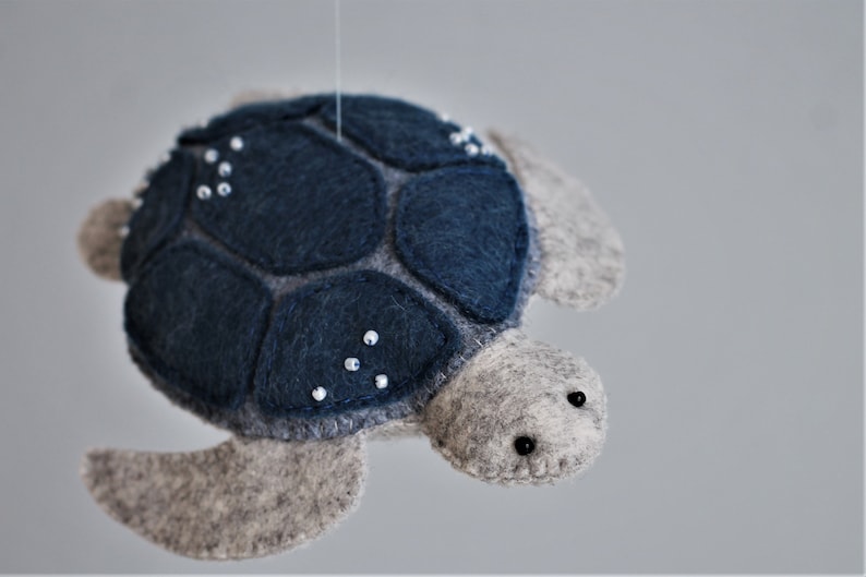 Felt Sea Turtle Sewing Pattern Felt Ornament Ocean Pattern - Etsy