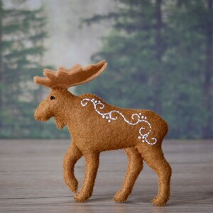 Moose Sewing Pattern PDF SVG Felt Pattern Felt Moose - Etsy