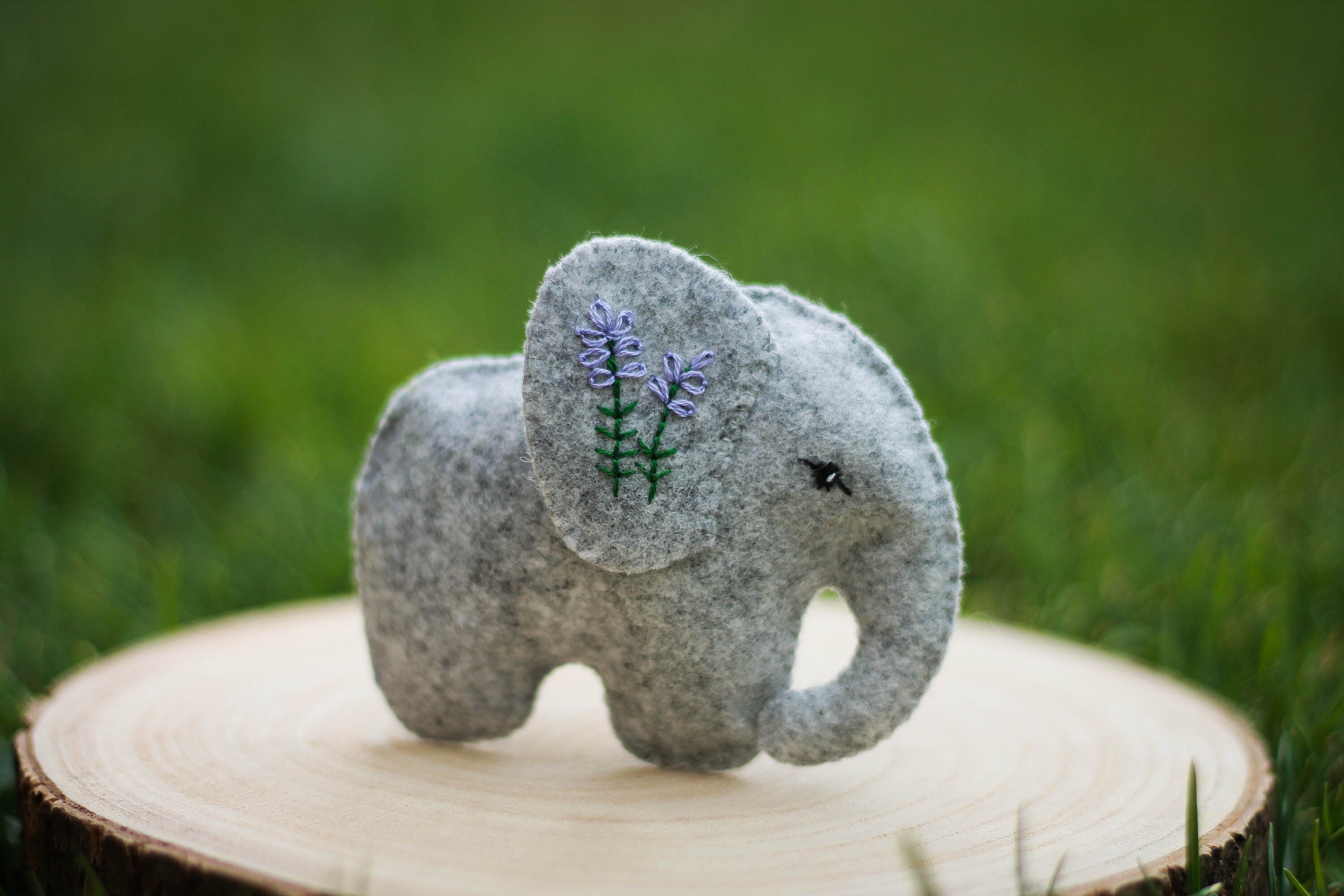 Elephants Sewing Pattern Felt Garland Baby Mobile Pattern - Etsy Australia