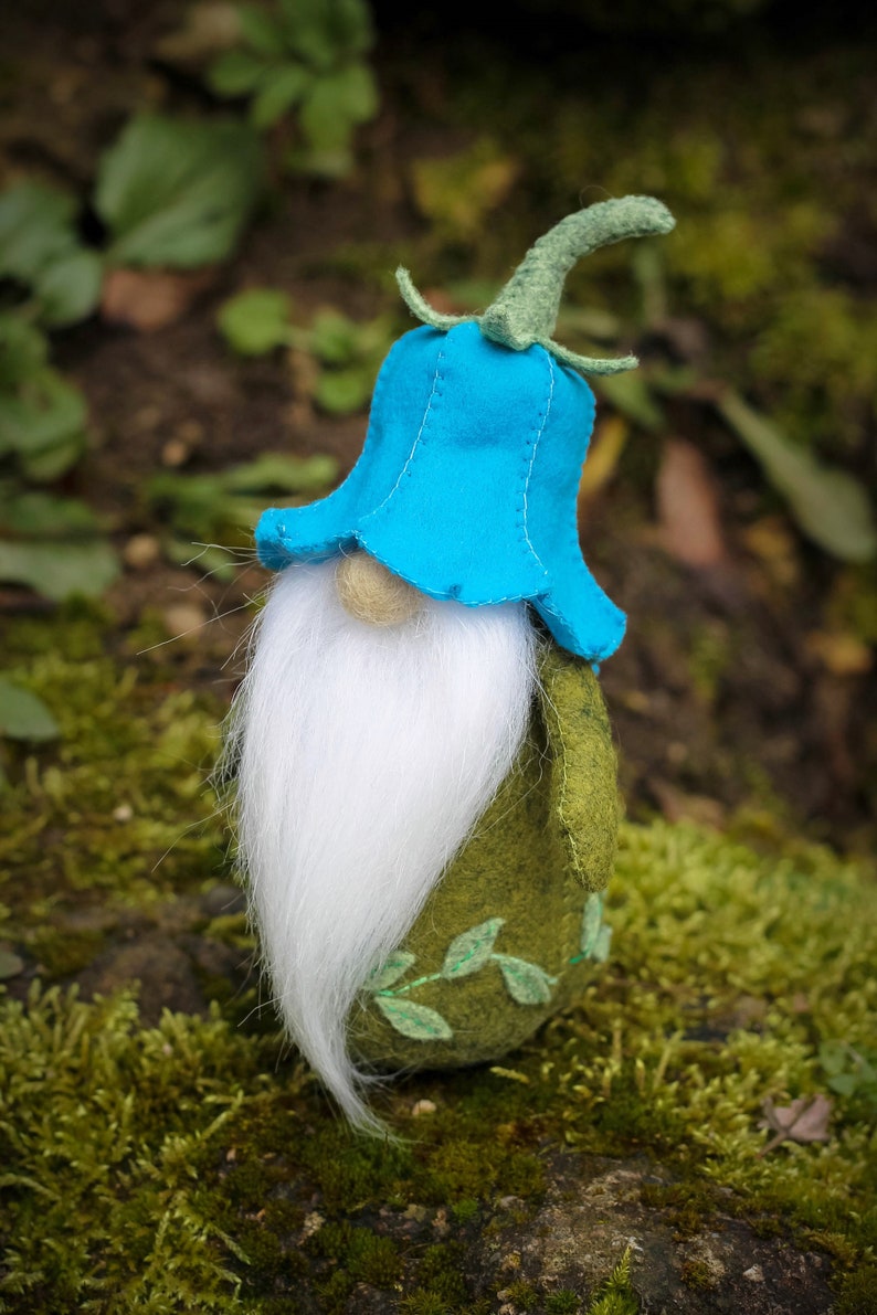 Spring Gnome Sewing Pattern Felt Flower Felt Ornaments Felt - Etsy