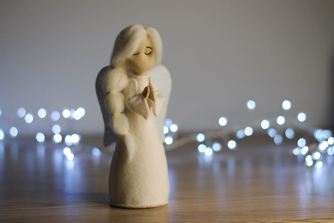 Angel Sewing Pattern, Felt Pattern SVG PDF, Christmas Angel With Wings ...
