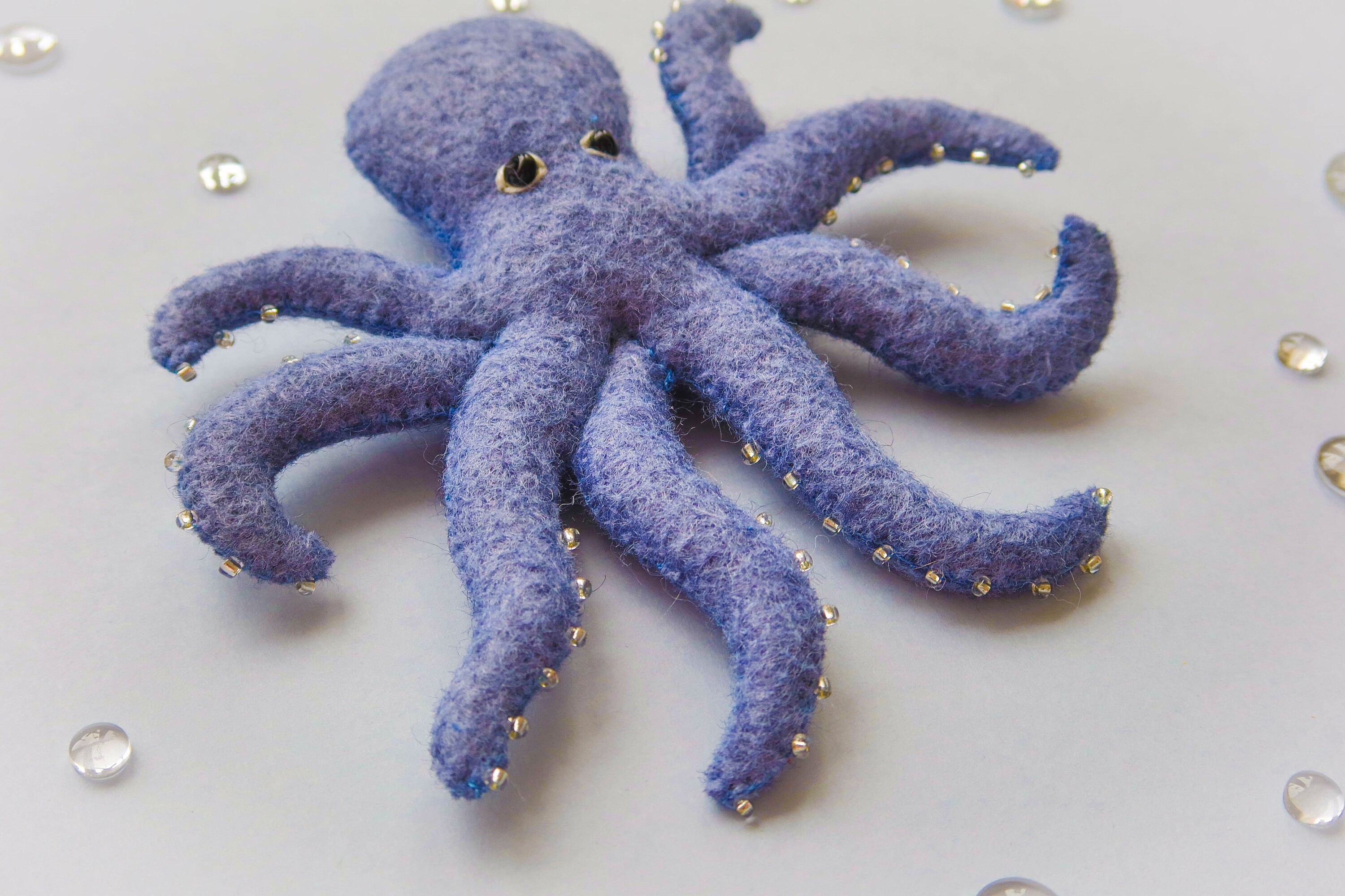 Felt Octopus Sewing Pattern PDF SVG Sea Creatures Felt - Etsy Canada