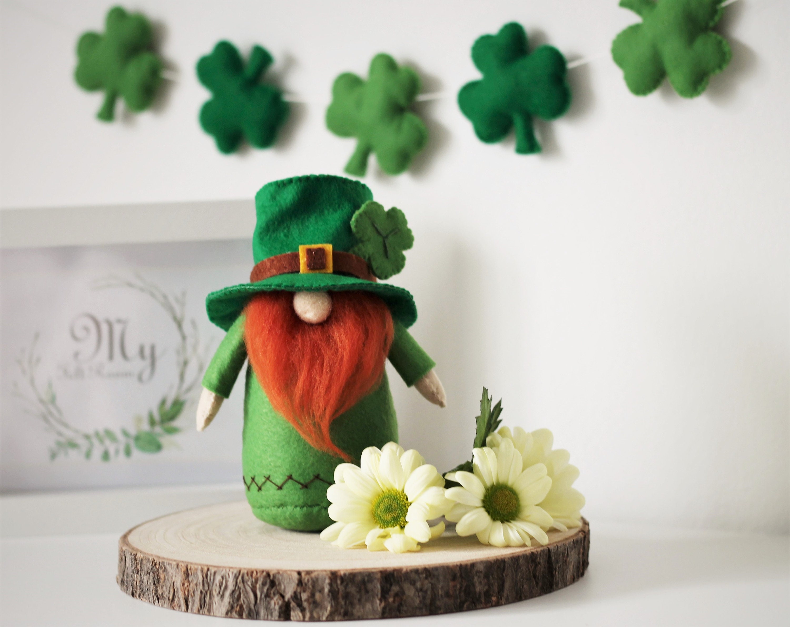 St. Patrick's Day Gnome Sewing Pattern PDF SVG Green | Etsy
