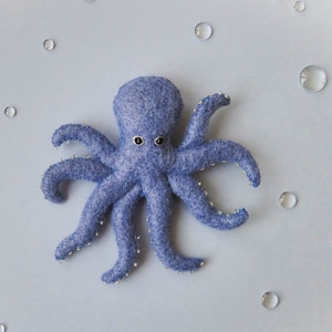 Felt Octopus, Sewing Pattern PDF SVG, Sea Creatures, Felt Animals ...