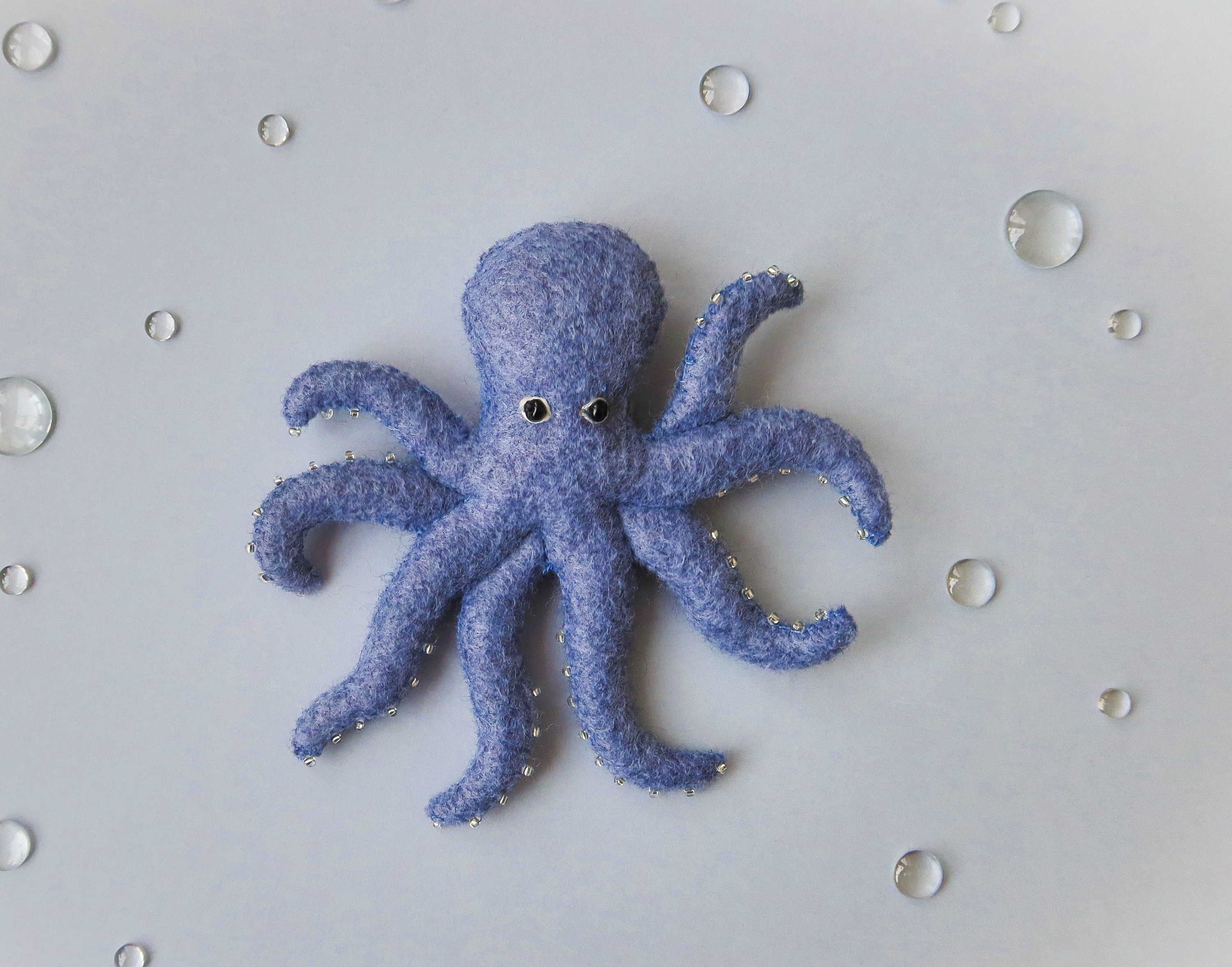 Felt Octopus Sewing Pattern PDF SVG Sea Creatures Felt - Etsy Canada