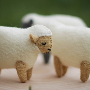 Felt Sheep Sewing Pattern, Lamb SVG PDF Felt Pattern, Animals Pattern ...