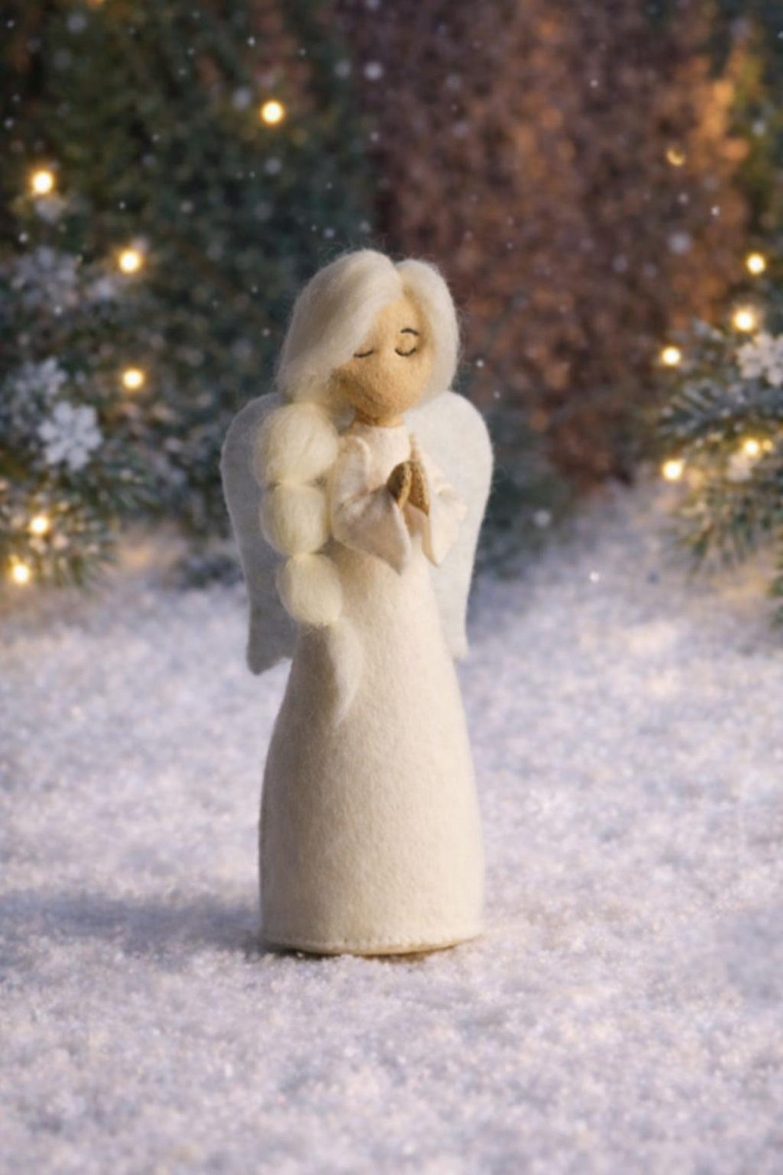 Angel Sewing Pattern, Felt Pattern SVG PDF, Christmas Angel With Wings ...