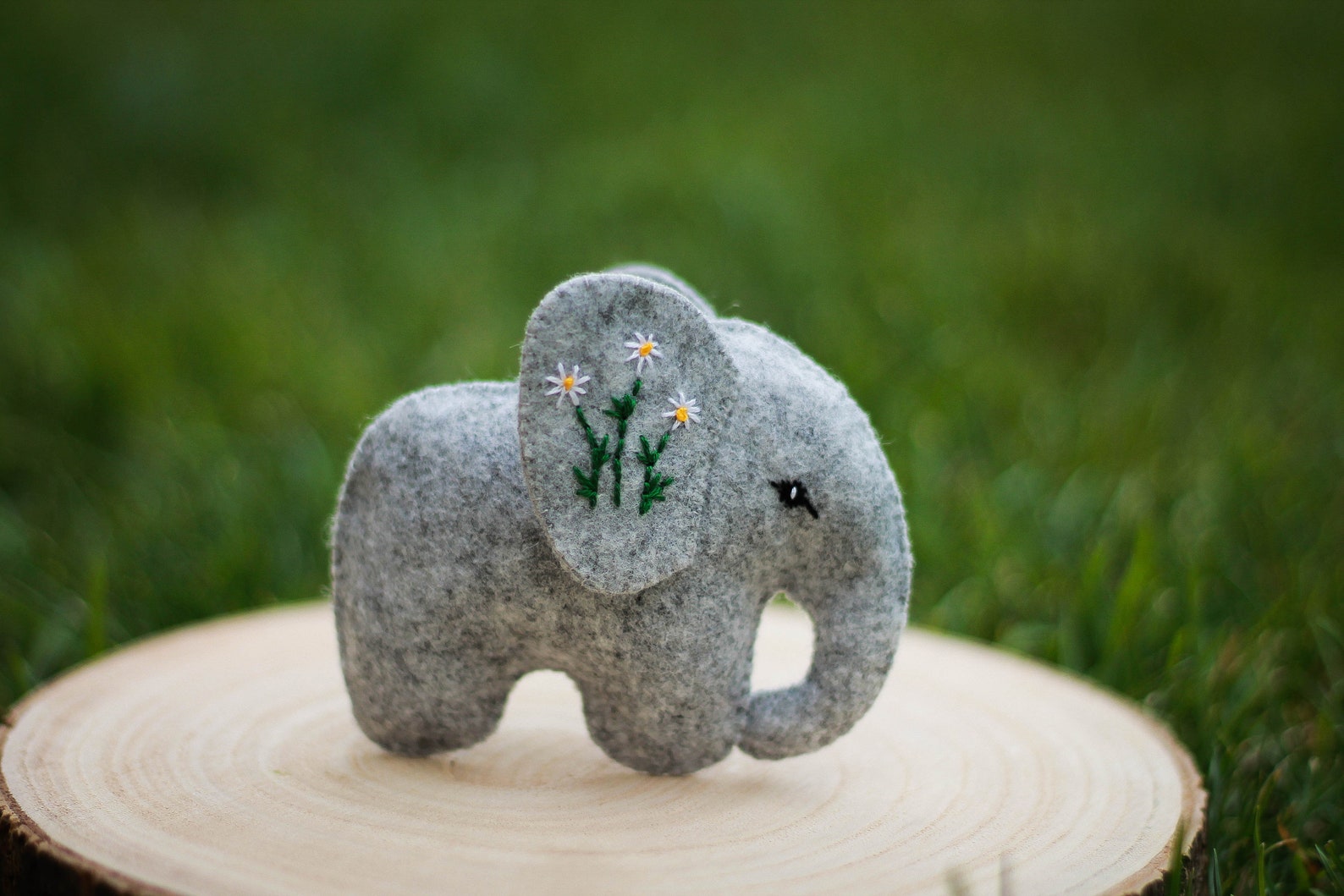 Elephants Sewing Pattern, Felt Garland, Baby Mobile Pattern, Pattern ...