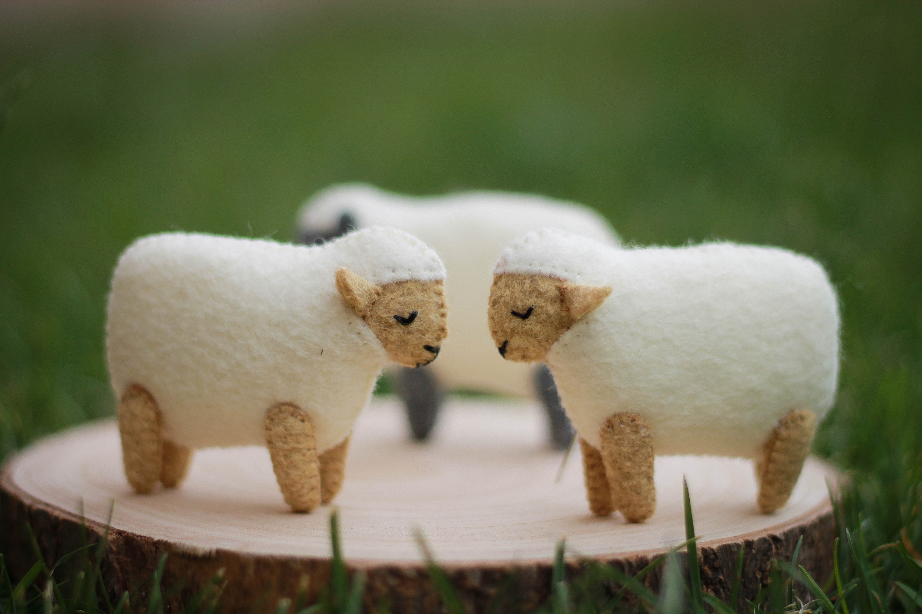 Felt Sheep Sewing Pattern, Lamb SVG PDF Felt Pattern, Animals Pattern ...